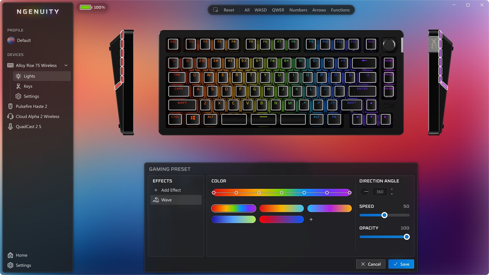 Logiciel HyperX NGENUITY – HyperX ROW