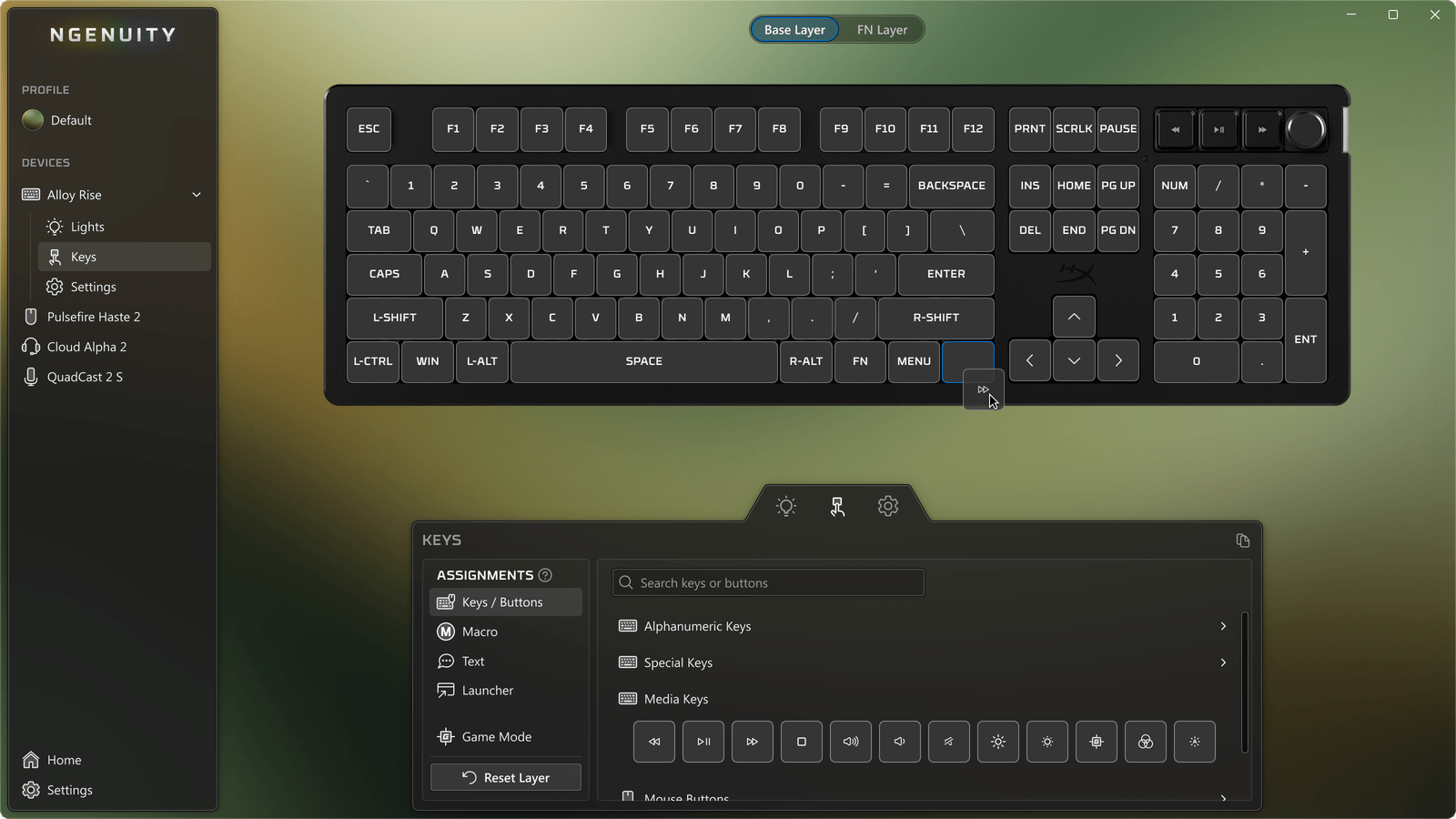 HyperX NGENUITY Software – HyperX CA